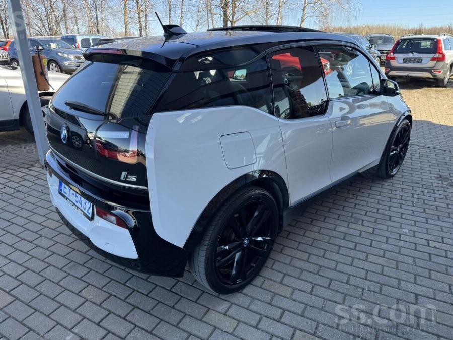 Balts BMW I3 2019 Talsi, ar dzinēja tilpumu 0.00 L un nobraukumu 129 tūkst. km par 15795 €, foto 5 vietnē AUTOMOTO.COM.LV