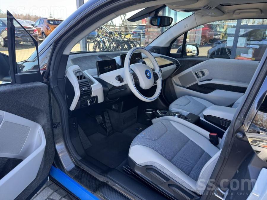 Balts BMW I3 2019 Talsi, ar dzinēja tilpumu 0.00 L un nobraukumu 129 tūkst. km par 15795 €, foto 9 vietnē AUTOMOTO.COM.LV