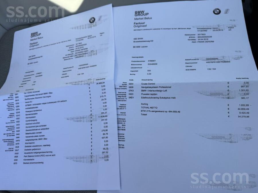 Balts BMW I3 2019 Talsi, ar dzinēja tilpumu 0.00 L un nobraukumu 129 tūkst. km par 15795 €, foto 20 vietnē AUTOMOTO.COM.LV