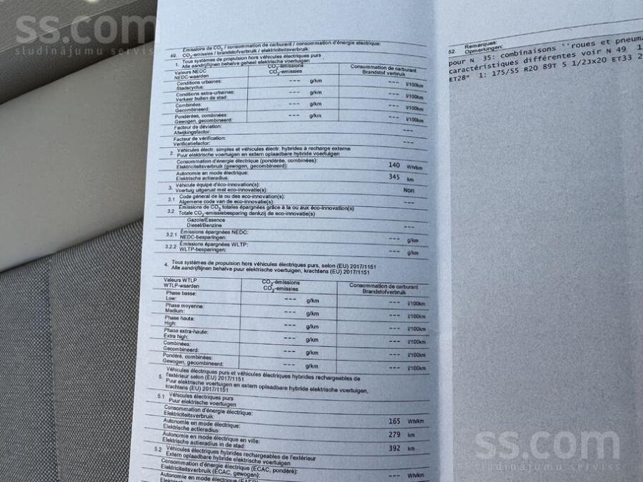 Balts BMW I3 2019 Talsi, ar dzinēja tilpumu 0.00 L un nobraukumu 129 tūkst. km par 15795 €, foto 21 vietnē AUTOMOTO.COM.LV