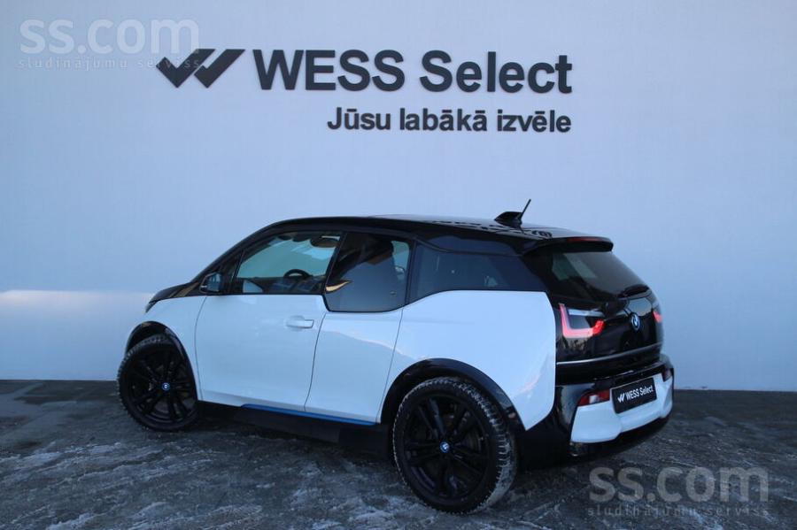 White BMW I3 2019 in Riga, with an engine capacity of 0.00 L and mileage of 60 thousand km for 19500 €, photo 5 on AUTOMOTO.COM.LV
