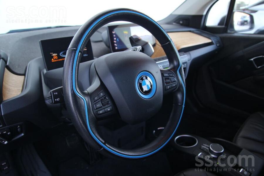 White BMW I3 2019 in Riga, with an engine capacity of 0.00 L and mileage of 60 thousand km for 19500 €, photo 10 on AUTOMOTO.COM.LV