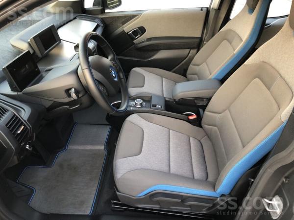 White BMW I3 2019 in Riga, with an engine capacity of 0.00 L and mileage of 59 thousand km for 14950 €, photo 6 on AUTOMOTO.COM.LV