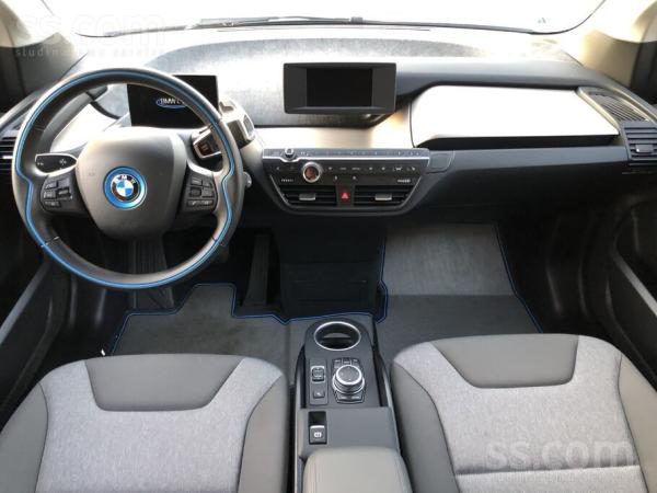 White BMW I3 2019 in Riga, with an engine capacity of 0.00 L and mileage of 59 thousand km for 14950 €, photo 10 on AUTOMOTO.COM.LV