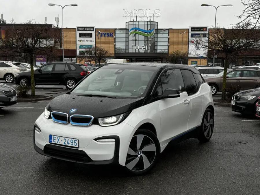 White BMW I3 2019 in Riga, with an engine capacity of 0.00 L and mileage of 102 thousand km for 18990 €, photo 1 on AUTOMOTO.COM.LV