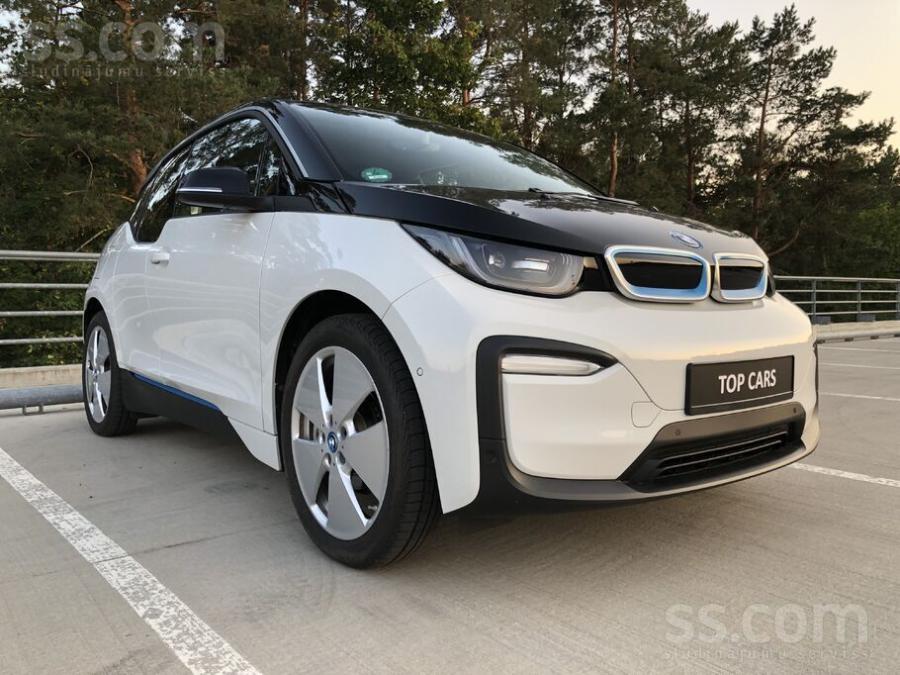 White BMW I3 2019 in Riga, with an engine capacity of 0.00 L and mileage of 93 thousand km for 17450 €, photo 3 on AUTOMOTO.COM.LV