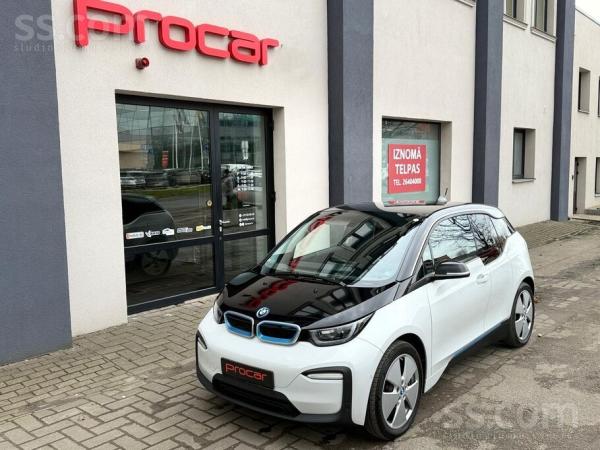White BMW I3 2020 in Riga, with an engine capacity of 0.00 L and mileage of 57 thousand km for 18450 €, photo 2 on AUTOMOTO.COM.LV