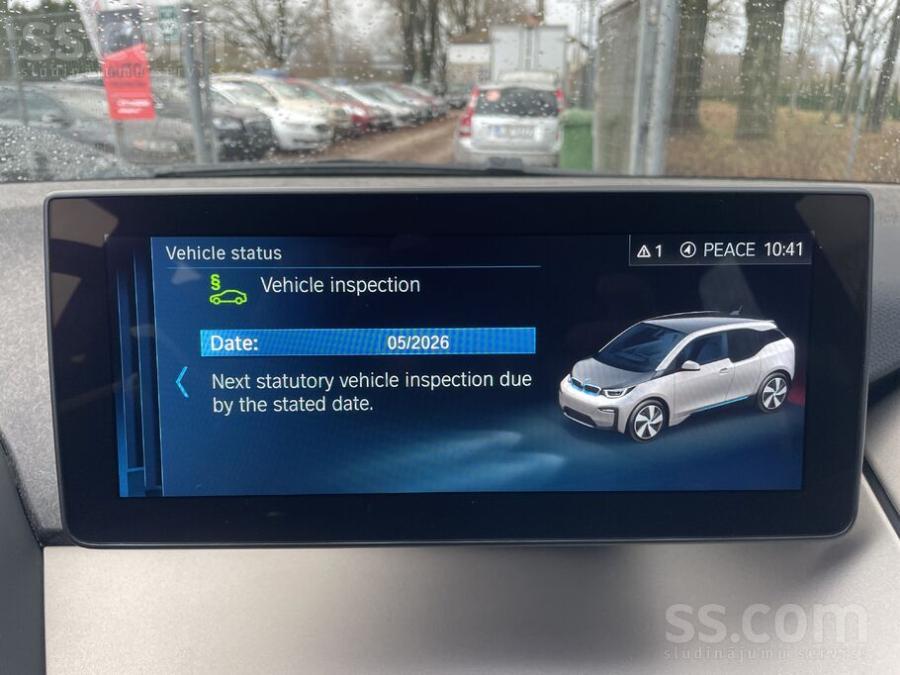Белый БМВ И3 2021 в Рига, объемом двигателя 0.60 л и пробегом 54 тыс. км за 19490 €, фото 28 на AUTOMOTO.COM.LV