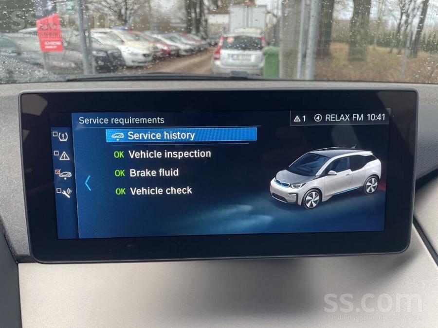Белый БМВ И3 2021 в Рига, объемом двигателя 0.60 л и пробегом 54 тыс. км за 19490 €, фото 29 на AUTOMOTO.COM.LV