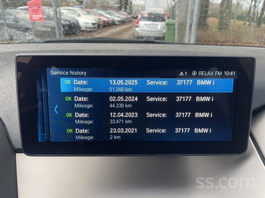 Balts BMW I3 2021 Rīga, ar dzinēja tilpumu 0.60 L un nobraukumu 54 tūkst. km par 19490 €, foto 28 vietnē AUTOMOTO.COM.LV