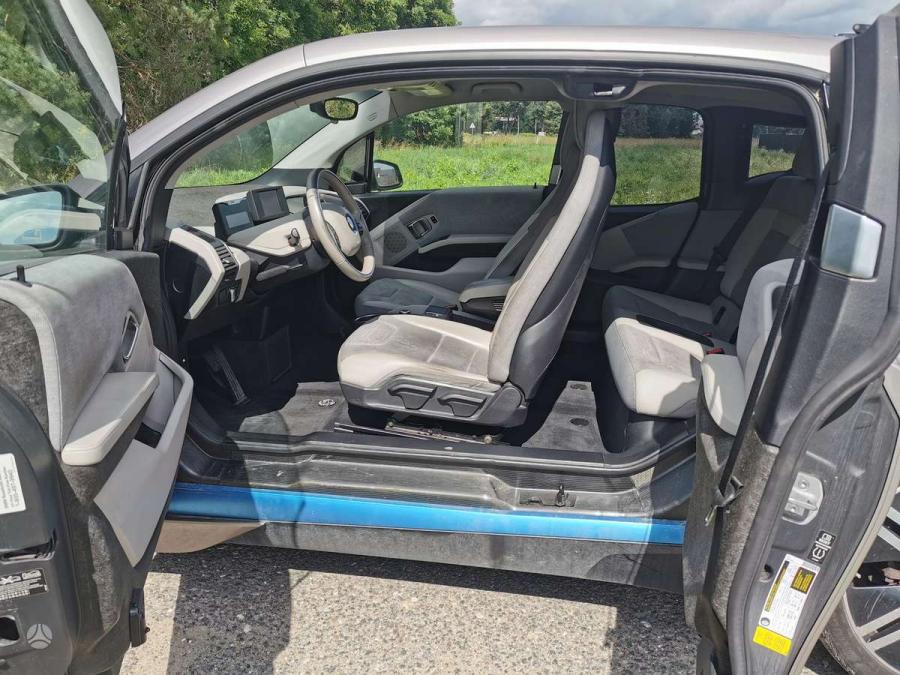 Dzeltens BMW I3 2014 Viļņa, ar dzinēja tilpumu 0.00 L un nobraukumu 91 tūkst. km par 5450 €, foto 10 vietnē AUTOMOTO.COM.LV