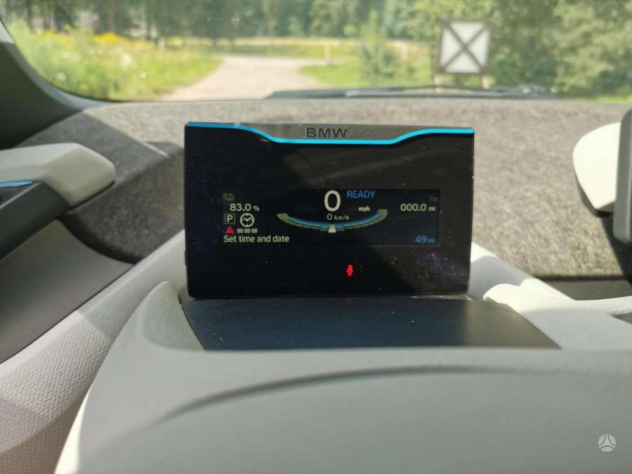Dzeltens BMW I3 2014 Viļņa, ar dzinēja tilpumu 0.00 L un nobraukumu 91 tūkst. km par 5450 €, foto 13 vietnē AUTOMOTO.COM.LV