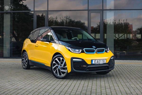 Dzeltens BMW I3 2014 Klaipėda, ar dzinēja tilpumu 0.65 L un nobraukumu 155 tūkst. km par 9500 €, foto 3 vietnē AUTOMOTO.COM.LV