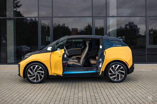 Dzeltens BMW I3 2014 Klaipėda, ar dzinēja tilpumu 0.65 L un nobraukumu 155 tūkst. km par 9500 €, foto 7 vietnē AUTOMOTO.COM.LV