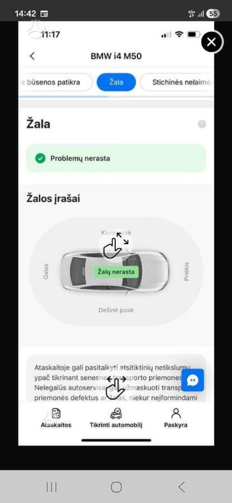 Черный БМВ i4 2022 в Вильнюс, объемом двигателя 0.00 л и пробегом 126 тыс. км за 33500 €, фото 19 на AUTOMOTO.COM.LV