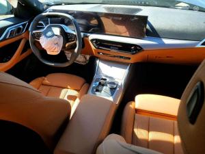 Black BMW i4 2025 in Vilnius, with an engine capacity of 0.00 L and mileage of 5 thousand km for 12999 €, photo 7 on AUTOMOTO.COM.LV
