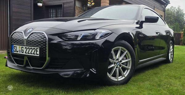 Melns BMW i4 2025 Viļņa, ar dzinēja tilpumu 0.00 L un nobraukumu 27 tūkst. km par 34900 €, foto 1 vietnē AUTOMOTO.COM.LV
