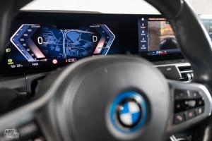 Black BMW i4 2022 in Vilnius, with an engine capacity of 0.00 L and mileage of 88 thousand km for 38491 €, photo 23 on AUTOMOTO.COM.LV