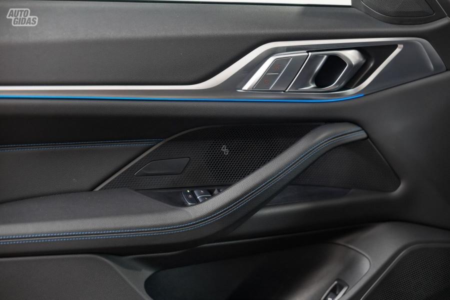 Black BMW i4 2022 in Vilnius, with an engine capacity of 0.00 L and mileage of 88 thousand km for 38491 €, photo 28 on AUTOMOTO.COM.LV