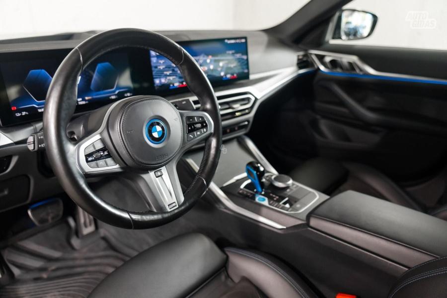 Melns BMW i4 2022 Viļņa, ar dzinēja tilpumu 0.00 L un nobraukumu 88 tūkst. km par 36455 €, foto 14 vietnē AUTOMOTO.COM.LV