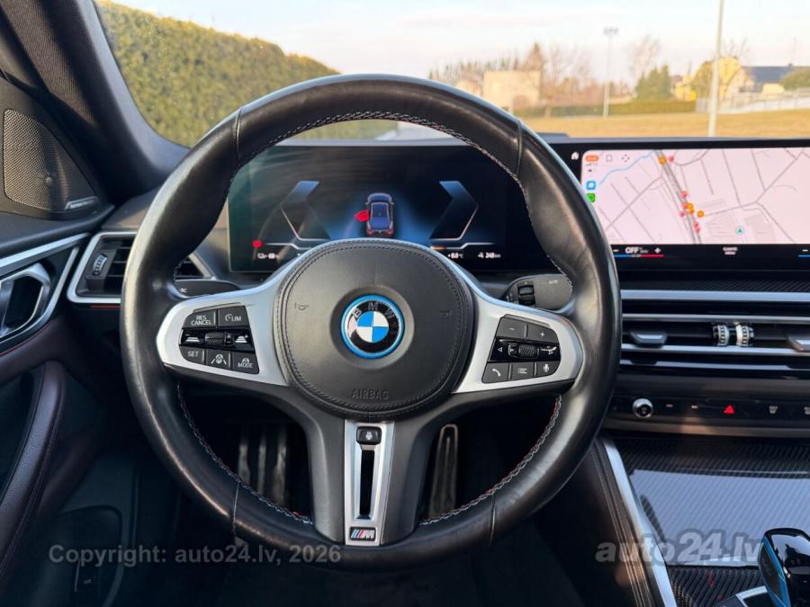 Melns BMW i4 2021 Tallina, ar dzinēja tilpumu 0.00 L un nobraukumu 64 tūkst. km par 43900 €, foto 13 vietnē AUTOMOTO.COM.LV