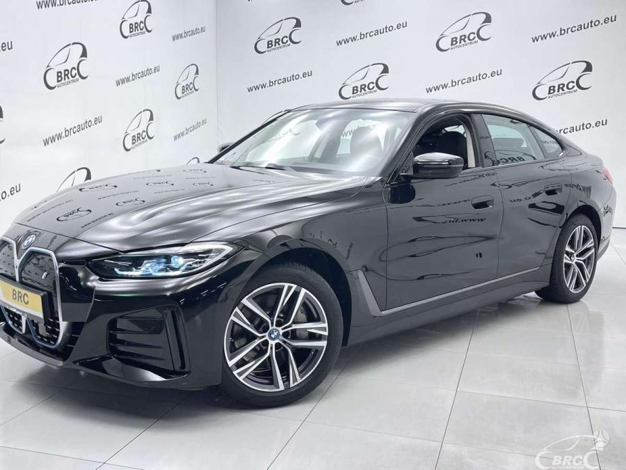 Melns BMW i4 2023 Viļņa, ar dzinēja tilpumu 0.00 L un nobraukumu 17 tūkst. km par 33900 €, foto 1 vietnē AUTOMOTO.COM.LV