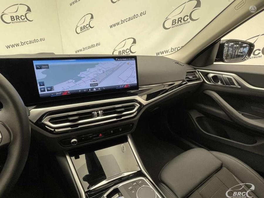 Черный БМВ i4 2023 в Вильнюс, объемом двигателя 0.00 л и пробегом 17 тыс. км за 26900 €, фото 28 на AUTOMOTO.COM.LV