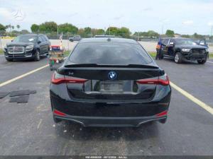 Black BMW i4 2023 in Klaipeda, with an engine capacity of 0.00 L and mileage of 31 thousand km for 9900 €, photo 17 on AUTOMOTO.COM.LV