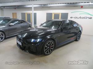 Black BMW i4 2025 in Tallinn, with an engine capacity of 0.00 L and mileage of 28 thousand km for 54000 €, photo  on AUTOMOTO.COM.LV