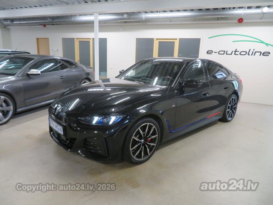 Melns BMW i4 2025 Tallina, ar dzinēja tilpumu 0.00 L un nobraukumu 28 tūkst. km par 54000 €, foto 1 vietnē AUTOMOTO.COM.LV
