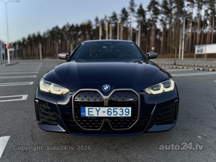 Zils BMW i4 2024 Rīga, ar dzinēja tilpumu 0.00 L un nobraukumu 90 tūkst. km par 47900 €, foto 1 vietnē AUTOMOTO.COM.LV