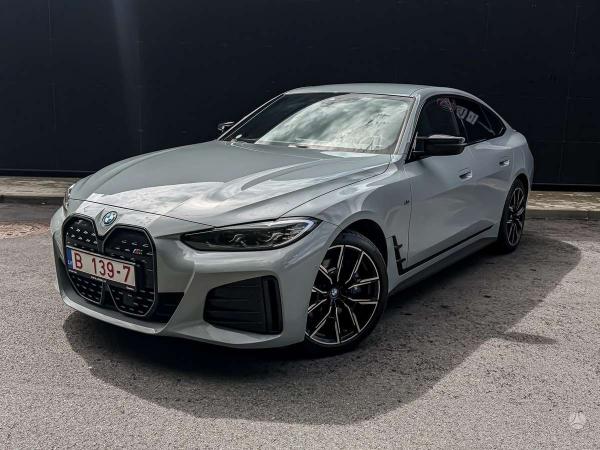 Pelēks BMW i4 2022 Šauļi, ar dzinēja tilpumu 0.00 L un nobraukumu 125 tūkst. km par 37500 €, foto 4 vietnē AUTOMOTO.COM.LV