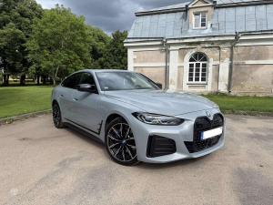 Pelēks BMW i4 2022 Viļņa, ar dzinēja tilpumu 0.00 L un nobraukumu 127 tūkst. km par 37000 €, foto 4 vietnē AUTOMOTO.COM.LV