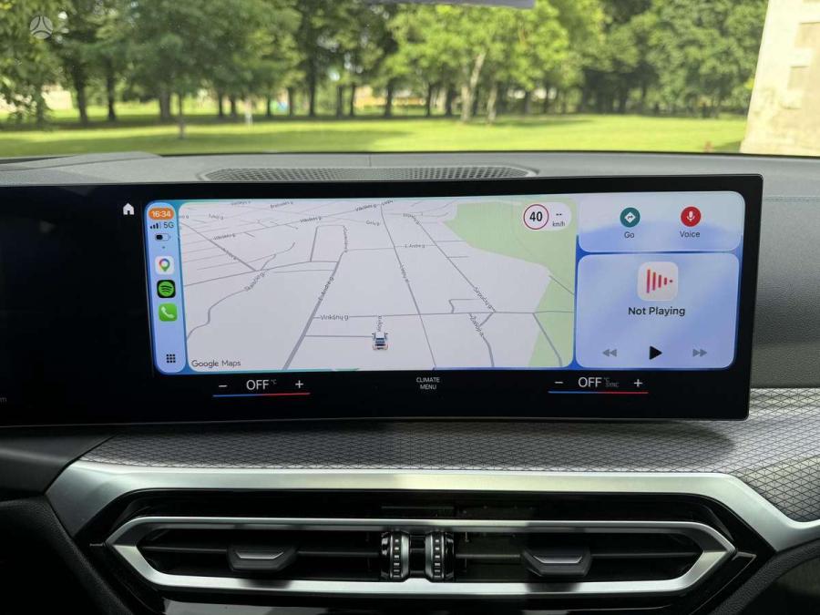 Pelēks BMW i4 2022 Viļņa, ar dzinēja tilpumu 0.00 L un nobraukumu 127 tūkst. km par 37000 €, foto 21 vietnē AUTOMOTO.COM.LV
