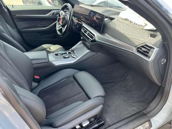 Grey BMW i4 2023 in Panevezys, with an engine capacity of 0.00 L and mileage of 57 thousand km for 18800 €, photo 10 on AUTOMOTO.COM.LV
