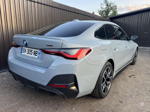 Grey BMW i4 2024 in Kaunas, with an engine capacity of 0.00 L and mileage of 57 thousand km for 32500 €, photo 7 on AUTOMOTO.COM.LV