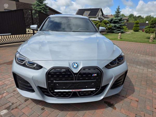 Pelēks BMW i4 2023 Šauļi, ar dzinēja tilpumu 0.00 L un nobraukumu 27 tūkst. km par 34999 €, foto 2 vietnē AUTOMOTO.COM.LV