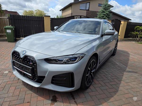 Pelēks BMW i4 2023 Šauļi, ar dzinēja tilpumu 0.00 L un nobraukumu 27 tūkst. km par 34999 €, foto 3 vietnē AUTOMOTO.COM.LV
