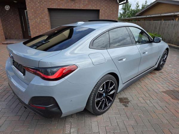 Pelēks BMW i4 2023 Šauļi, ar dzinēja tilpumu 0.00 L un nobraukumu 27 tūkst. km par 34999 €, foto 6 vietnē AUTOMOTO.COM.LV
