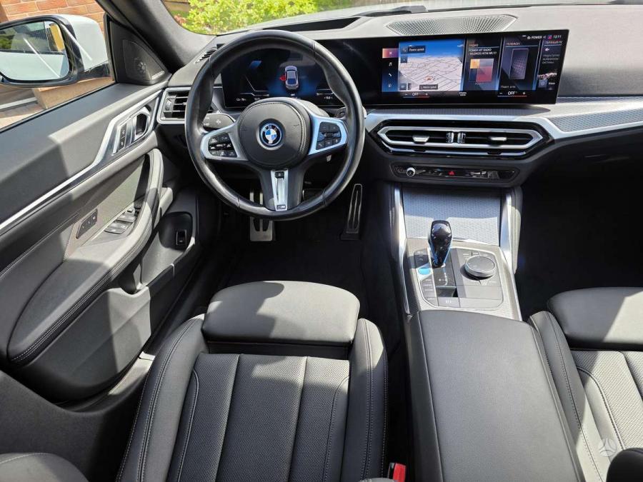 Pelēks BMW i4 2023 Šauļi, ar dzinēja tilpumu 0.00 L un nobraukumu 27 tūkst. km par 34999 €, foto 16 vietnē AUTOMOTO.COM.LV