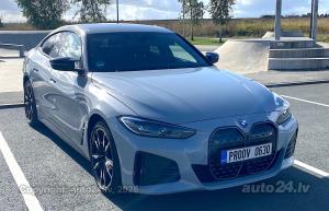 Grey BMW i4 2023 in Tallinn, with an engine capacity of 0.00 L and mileage of 58 thousand km for 49900 €, photo 3 on AUTOMOTO.COM.LV