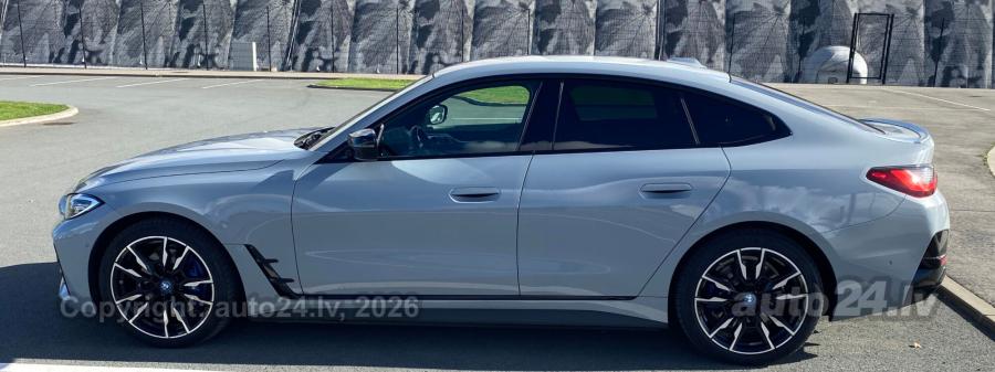 Grey BMW i4 2023 in Tallinn, with an engine capacity of 0.00 L and mileage of 58 thousand km for 49900 €, photo 5 on AUTOMOTO.COM.LV
