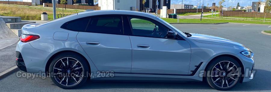 Grey BMW i4 2023 in Tallinn, with an engine capacity of 0.00 L and mileage of 58 thousand km for 49900 €, photo 6 on AUTOMOTO.COM.LV