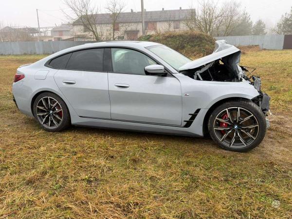 Grey BMW i4 2025 in Panevezys, with an engine capacity of 0.00 L and mileage of 12 thousand km for 16200 €, photo 10 on AUTOMOTO.COM.LV
