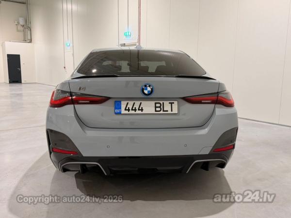 Grey BMW i4 2022 in Tallinn, with an engine capacity of 0.00 L and mileage of 72 thousand km for 52000 €, photo 5 on AUTOMOTO.COM.LV