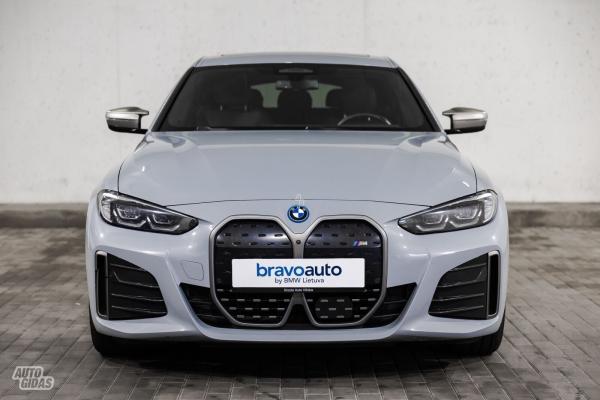 Grey BMW i4 2023 in Vilnius, with an engine capacity of 0.00 L and mileage of 90 thousand km for 42991 €, photo 2 on AUTOMOTO.COM.LV
