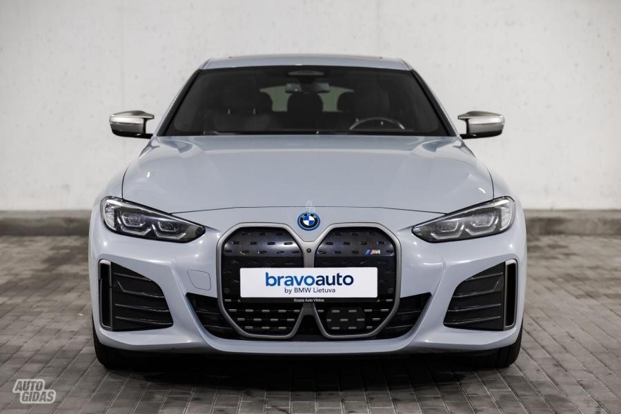 Grey BMW i4 2023 in Vilnius, with an engine capacity of 0.00 L and mileage of 90 thousand km for 42991 €, photo 3 on AUTOMOTO.COM.LV