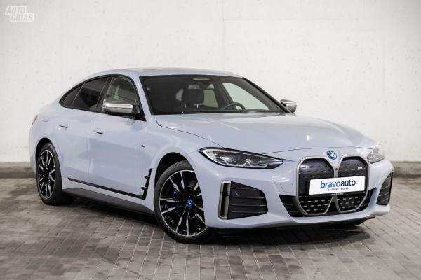 Grey BMW i4 2023 in Vilnius, with an engine capacity of 0.00 L and mileage of 90 thousand km for 42991 €, photo 3 on AUTOMOTO.COM.LV