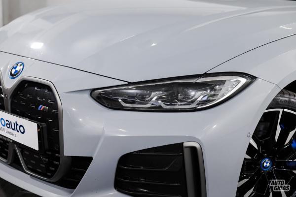 Grey BMW i4 2023 in Vilnius, with an engine capacity of 0.00 L and mileage of 90 thousand km for 42991 €, photo 6 on AUTOMOTO.COM.LV