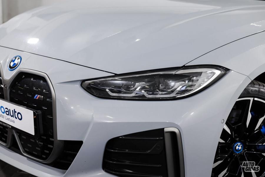 Grey BMW i4 2023 in Vilnius, with an engine capacity of 0.00 L and mileage of 90 thousand km for 42991 €, photo 7 on AUTOMOTO.COM.LV
